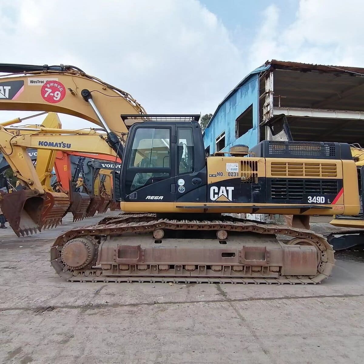 CAT Large Excavator Used CAT 349 Hydraulic Excavator - China Machinary
