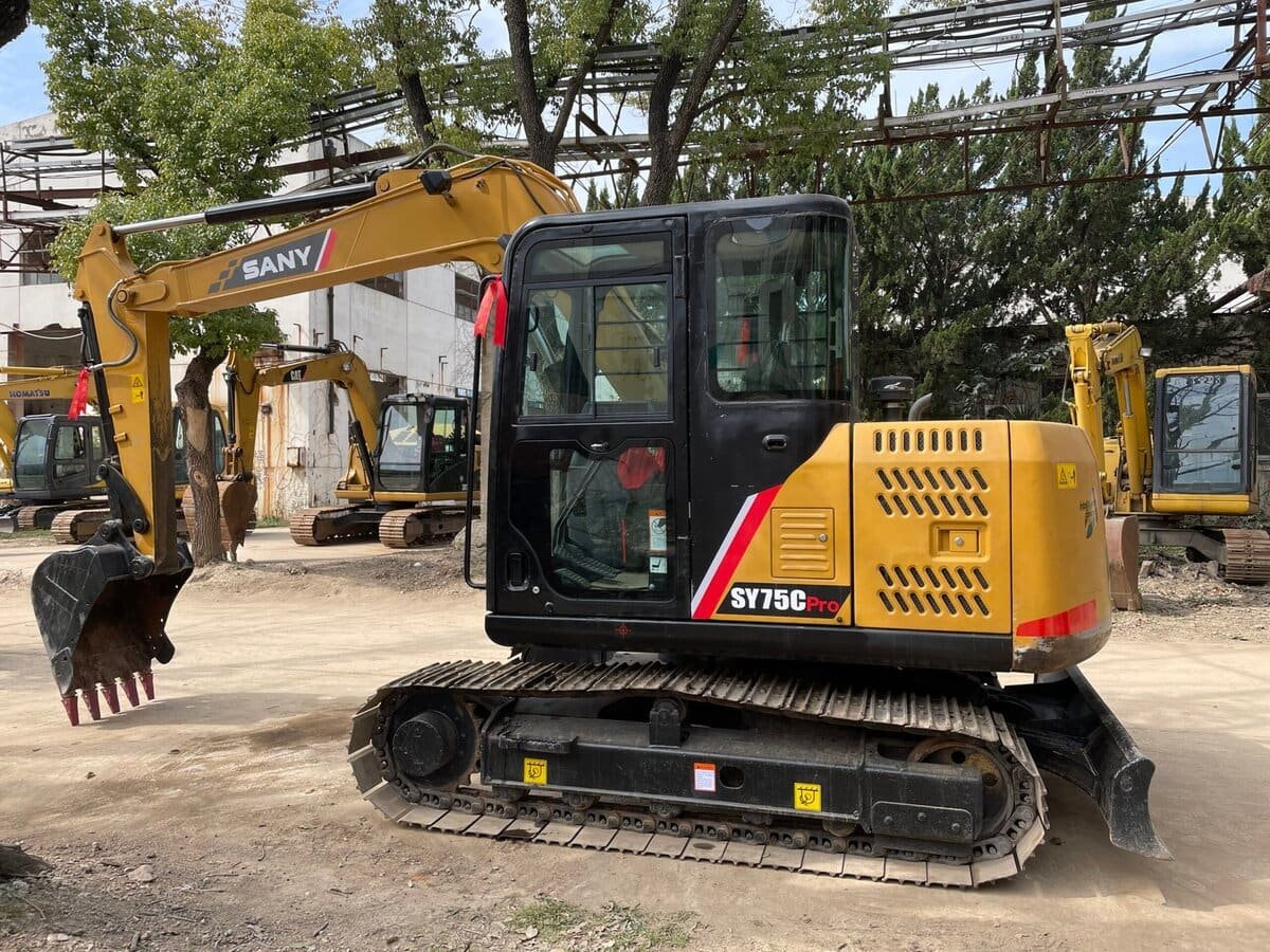 Used Small Excavator Sany Sy75c For Sale - China Machinary