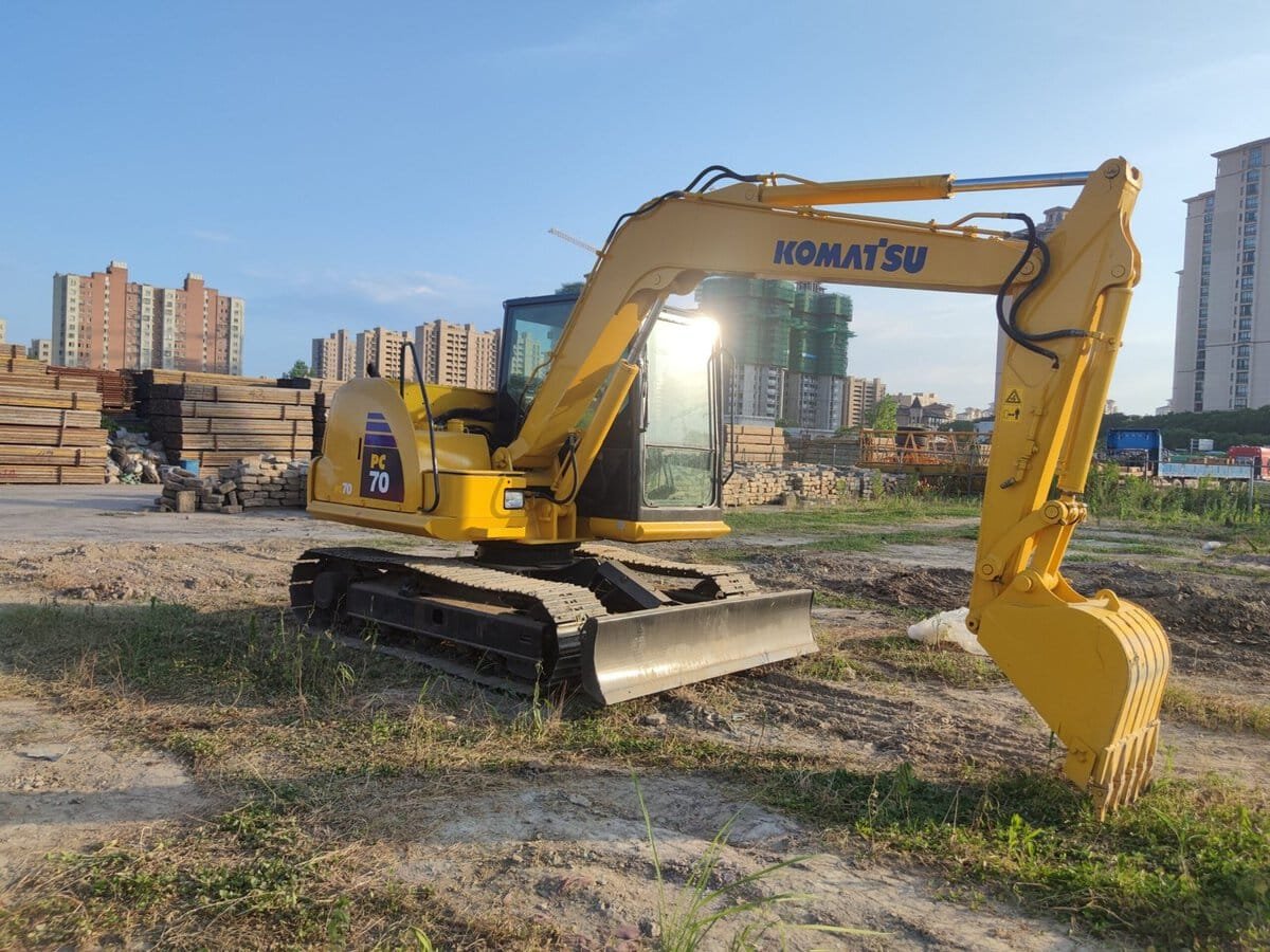 Used Komatsu PC 70 Crawler Excavator For Sale - China Machinary